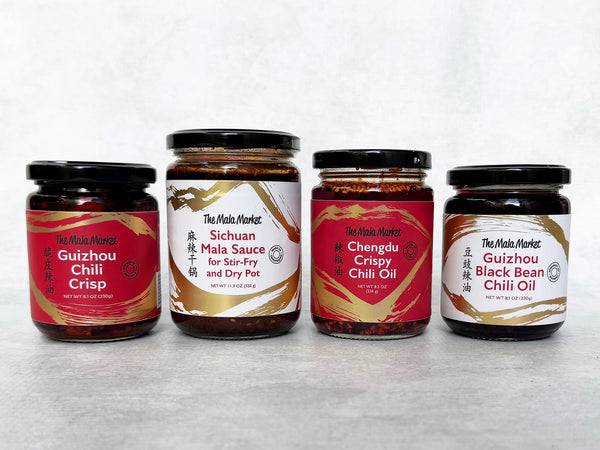 Mala Market Chili Oil and Sauce Collection (Specialties of Sichuan and ...