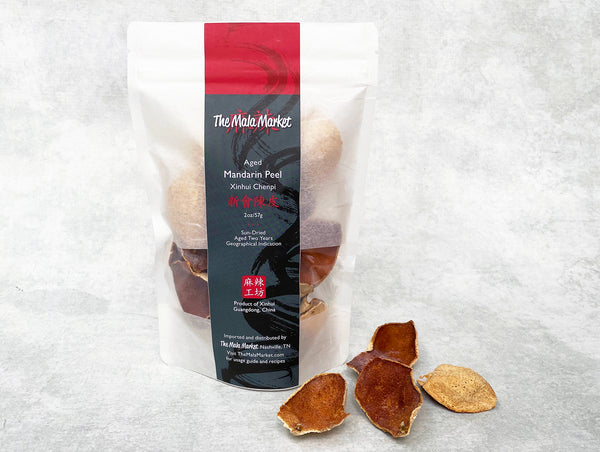 Aged Mandarin Peel (Sun-Dried Tangerine Peel, Xinhui Chenpi) - The Mala ...
